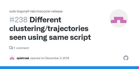 Different Clusteringtrajectories Seen Using Same Script · Issue 238