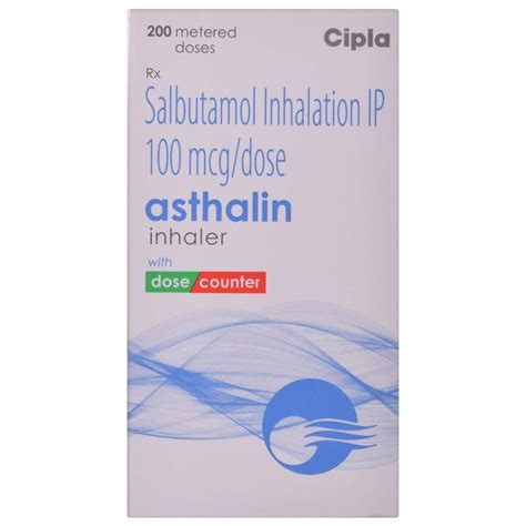 Asthalin Inhaler For Asthma And Respiratory Conditions Relief