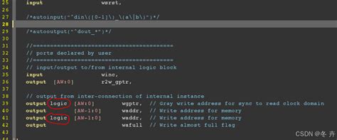 【脚本篇】 verilog mode v2 verilog autoinst csdn博客
