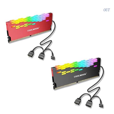 Out Rgb Heatsink Memory Heat Spreader Cooler For Desktop Memory Radiator Shopee Philippines