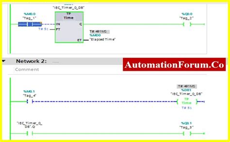 Understanding Different Types Of Timer Blocks Used In A PLC Ladder Logic