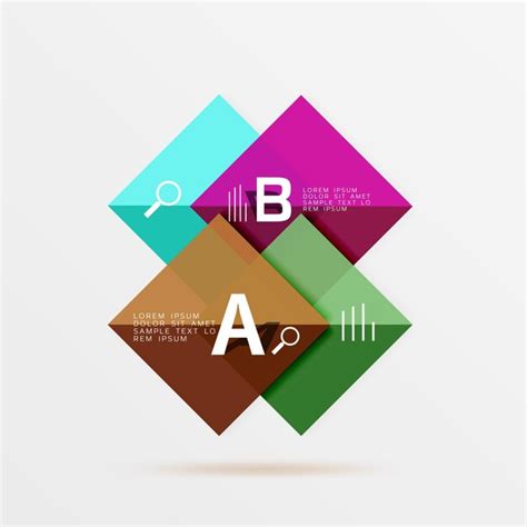 Premium Vector Square Geometric Abstract Background Vector Template Background For Workflow