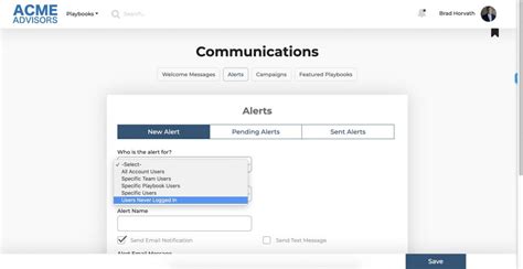 Alerts To Users Who Havent Logged In Yet Playbookbuilder