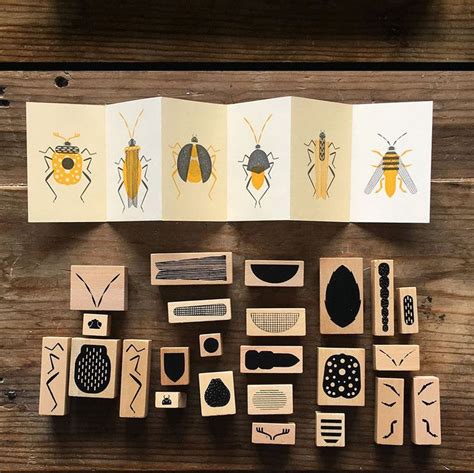 Stamp Bug Stamp Printing Diy Stationery Ink Pads