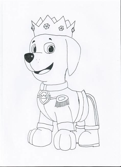 Neu Ausmalbild Paw Patrol Zuma Zuma Paw Patrol Coloring Page