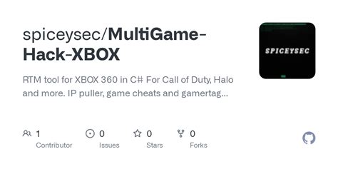 GitHub Spiceysec MultiGame Hack XBOX RTM Tool For XBOX In C For Call Of Duty Halo And