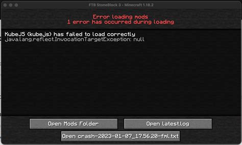kubejs startup scripts failing to run · issue 2468 · ftbteam ftb