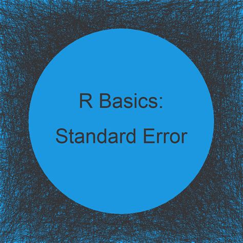 Standard Error In R 2 Example Codes User Defined And Stderror Function