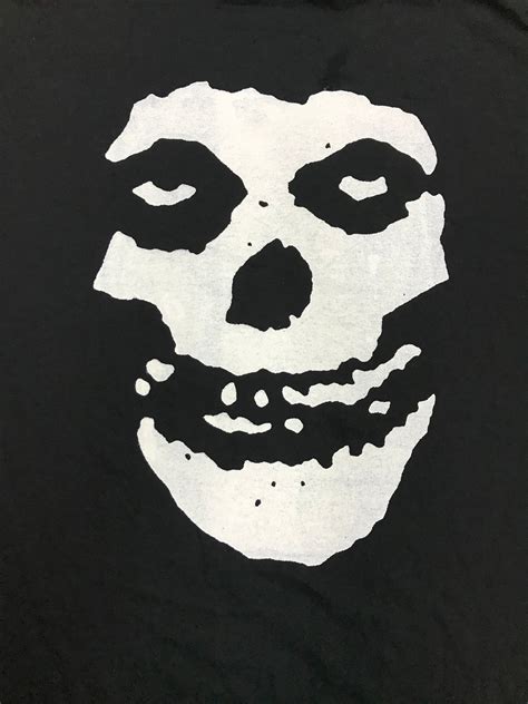 Misfits Crimson Ghost Skull 80s All Sizes Etsy