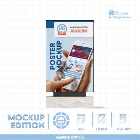 Jual Jasa Desain Produk Mockup Desain Banner Poster Iklan Serbaguna Mockup Only