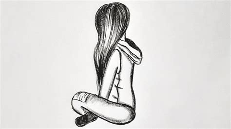 Как нарисовать ДЕВУШКУ простым карандашом How To Draw A Girl With A Simple Pencil Youtube