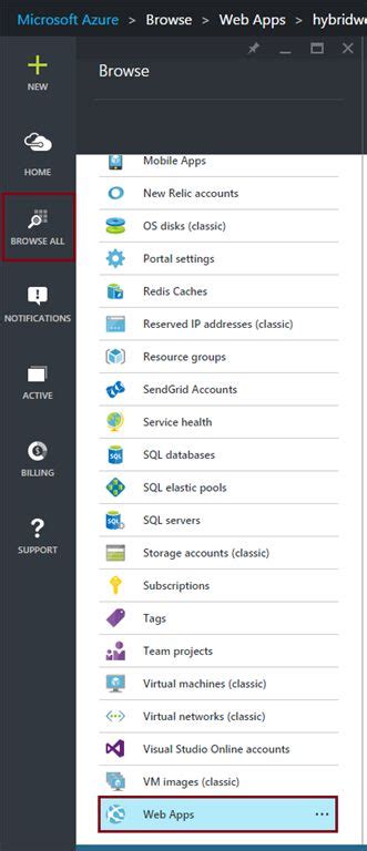 Accessing On Premise Sql Server Database From Azure Web App Using Azure