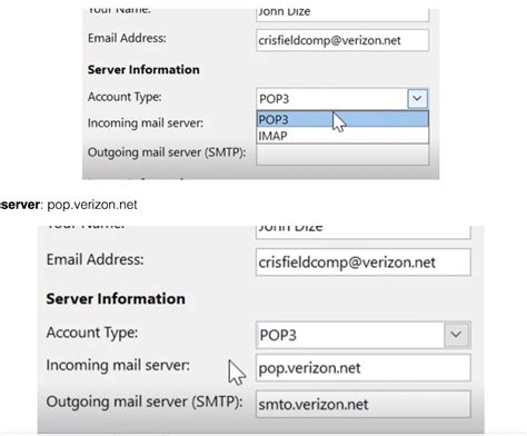 Verizon Email Settings Everything You Need To Know About Imap Smtp Pop