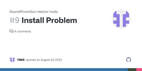 Install Problem · Issue 9 · Gourieffcomfyui Reactor Node · Github
