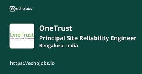 Onetrust Is Hiring Principal Site Reliability Engineer Bengaluru