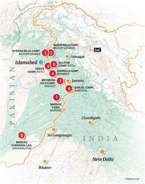 Explained The 9 Terror Camps In Pakistan Pok Struck In Operation