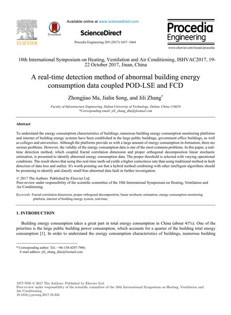 pdf a real time detection method of abnormal building energy