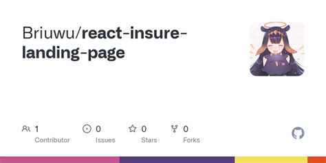 Github Briuwureact Insure Landing Page