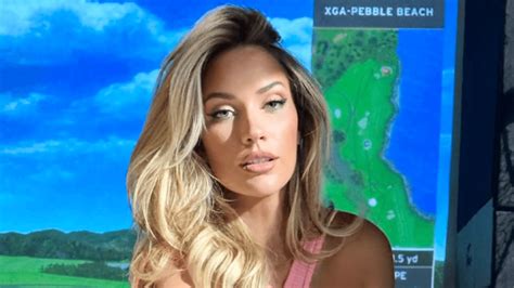 Paige Spiranac Shows Off Her Bust In A Pink Exercise Set And Pouted To Send Fans Into Meltdown