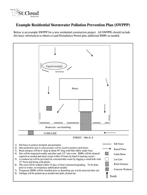 Swppp Example Fill Online Printable Fillable Blank Pdffiller