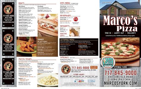 Marcos Pizza Toppings Menu At Hunter Prevost Blog