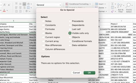 Export Microsoft Excel Selection Into A Csv File Datablist