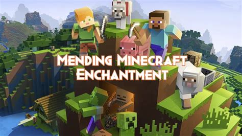 Mending Minecraft Enchantment Pillar Of Gaming