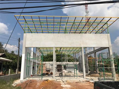 สกลนคร โครงเหล็ก แบบบ้านโมเดิร์นชั้นเดียวขนาดเล็ก งบประมาณ 5 แสนบาท ครบถ้วนด้วยประโยชน์ใช้สอย