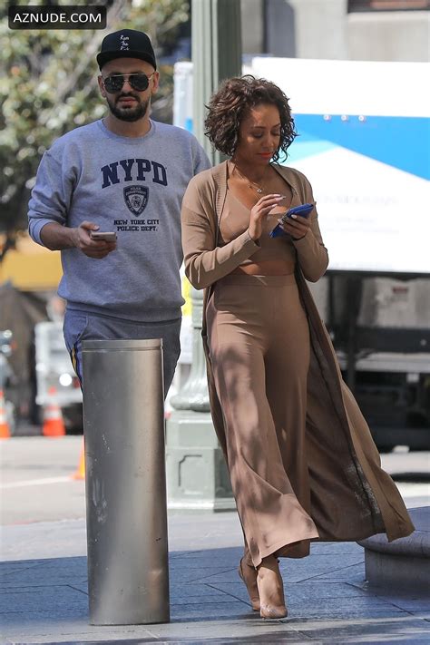 Melanie Brown Sexy With Gary Madatyan During An Afternoon Out In Los