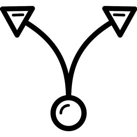 Two Curved Arrows From Circle Vector SVG Icon SVG Repo