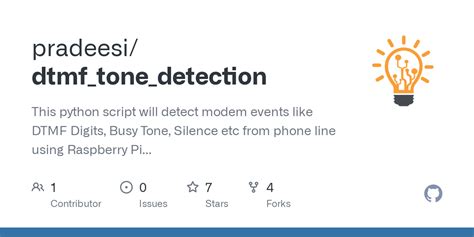 GitHub Pradeesi Dtmf Tone Detection This Python Script Will Detect Modem Events Like DTMF
