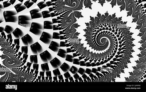 Abstract Computer Generated Fractal Design A Fractal Is A Never Ending