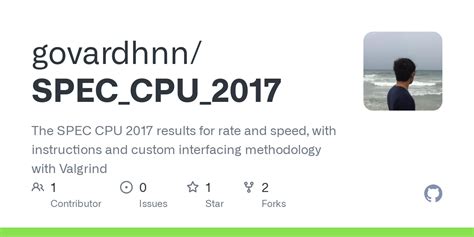 Github Govardhnnspeccpu2017 The Spec Cpu 2017 Results For Rate