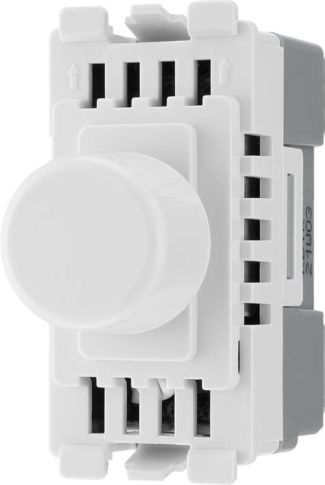 Bg Rdlt Nexus Grid White 2 Way 200w Trailing Edge Dimmer Module The Electrical Outlets