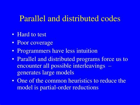 ppt parallel and distributed computing in model checking powerpoint