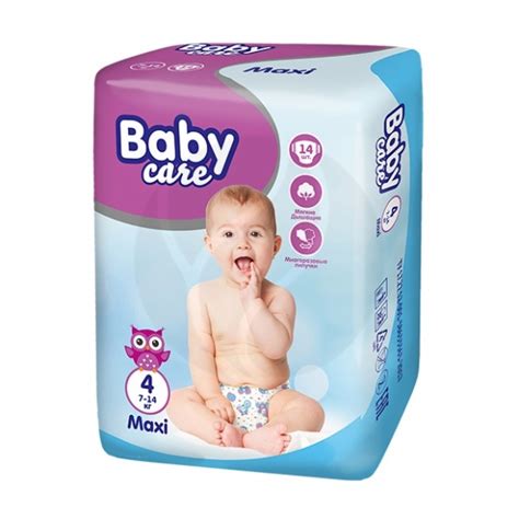 В НАЛИЧИИ Baby Care подгузники Maxi 7-14кг, №14цена 180руб Есть 3 ...
