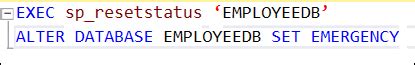 Recovering Microsoft SQL Database From Suspect Mode State