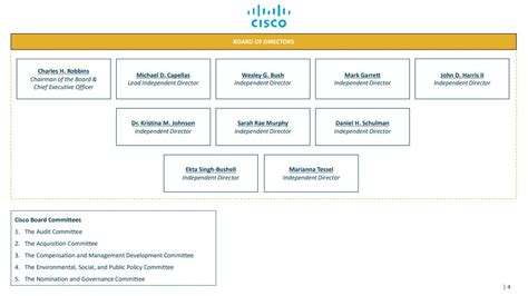 Ciscos Organizational Structure Business Brainz