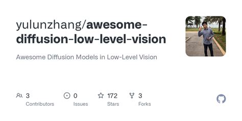 GitHub Yulunzhang Awesome Diffusion Low Level Vision Awesome