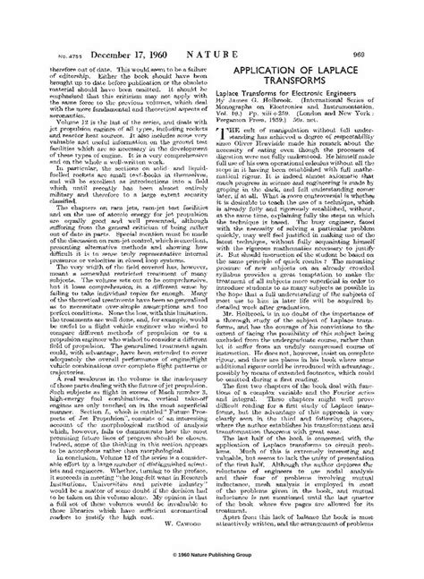 Pdf Application Of Laplace Transforms Dokumentips