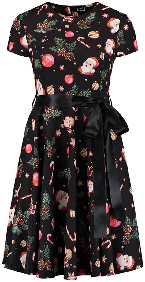 Kerst Jurkje Santa Zwart Kopen Carnavalsland Nl