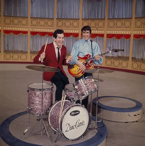 Trini Lopez And Dave Clark On The Set Of The Uk Tv Show Hippodrome
