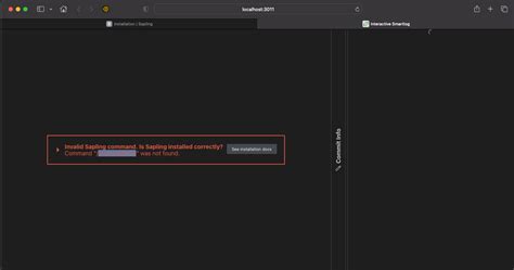 Sl Web Does Not Load On Mac Issue 528 Facebook Sapling GitHub