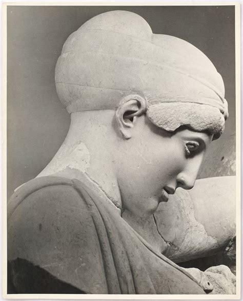 Oympia Head Of The Bride Deidameia From The West Pediment Of The