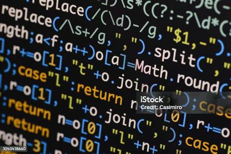 Real Java Script Code Developing Screen Programing Workflow Abstract
