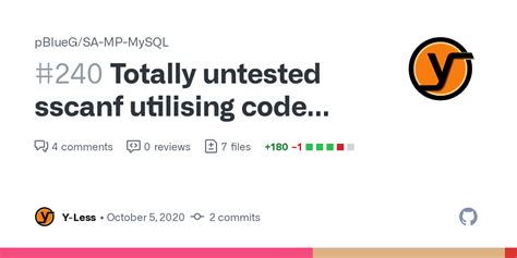 totally untested sscanf utilising code by y less · pull request 240 · pblueg sa mp mysql