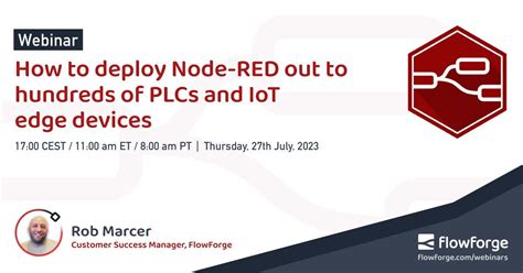 Richard Donovan On Linkedin How To Deploy Node Red To Hundreds Of Plcs