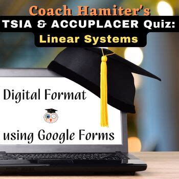 Solving Linear Systems Quiz By Time Flies TPT