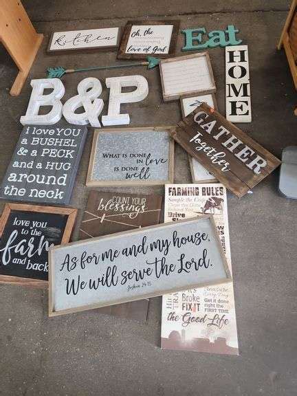 Assorted Wall Decor Isabell Auction