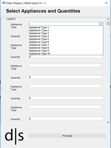 data shapes ui multipleinputform view issue packages dynamo